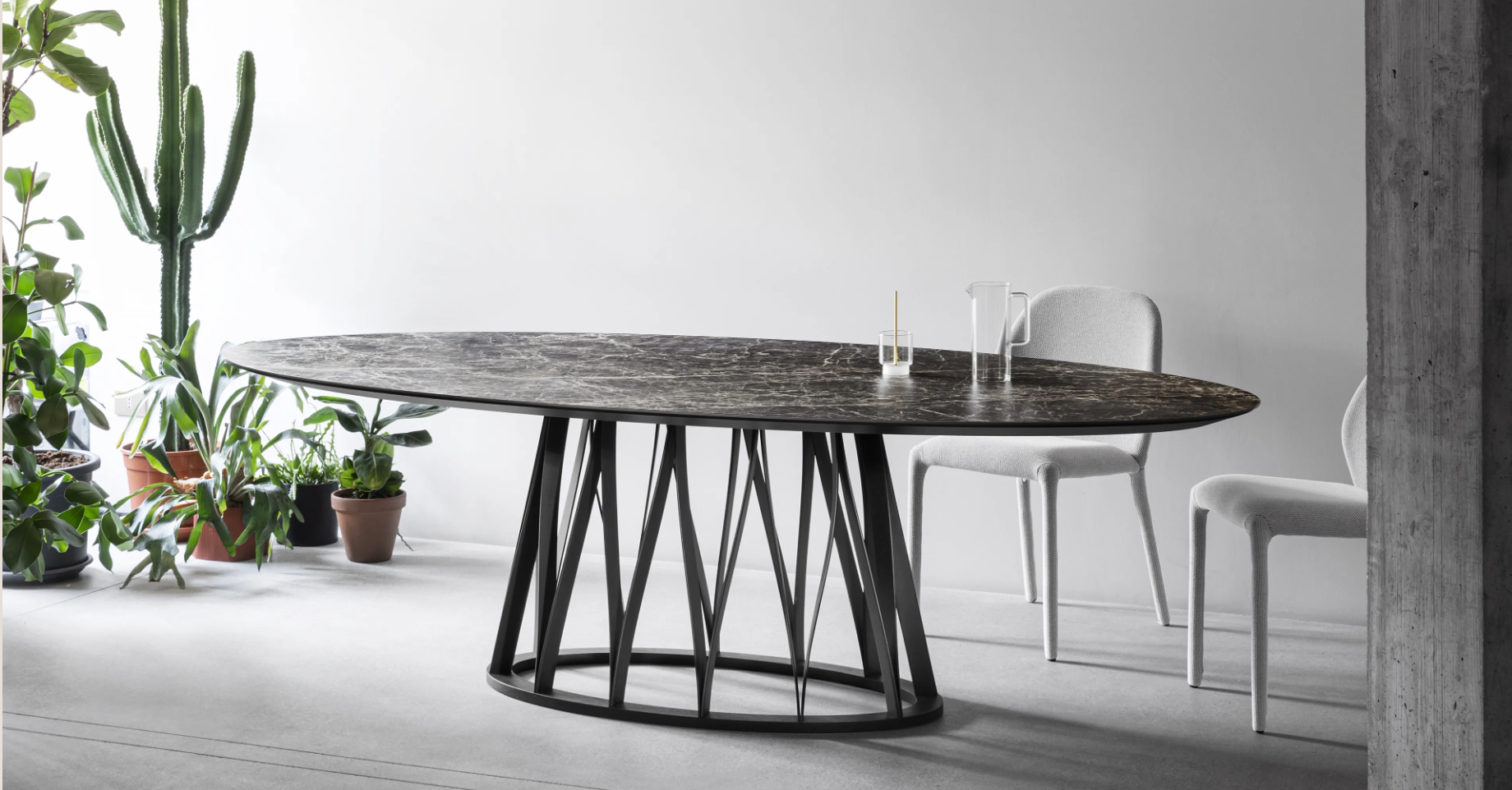 Shop Luxury Oval Dining Tables at Modern Loft