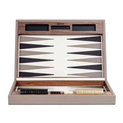 Pinetti Backgammon Set: Luxury Designer Game