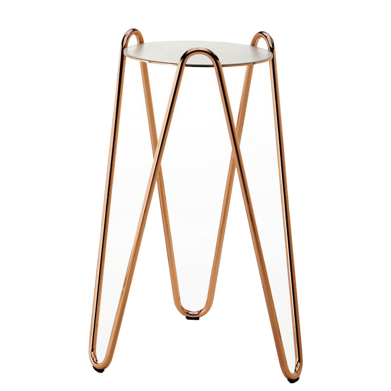Apelle Chic Round Glass Coffee Table | Midj