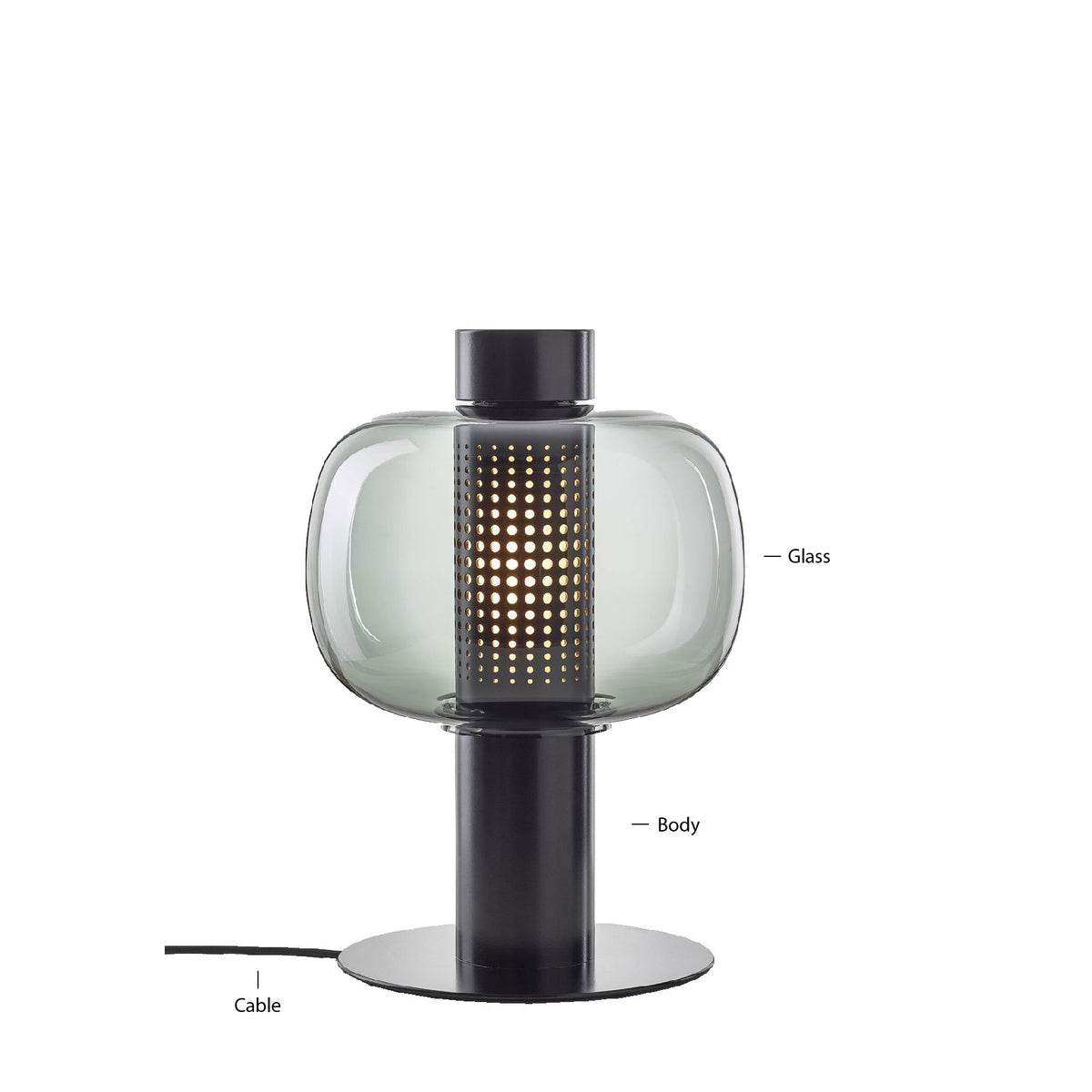Bonbori Small Table Lamp | Brokis Lighting