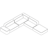 PLUS Sofa by Lapalma | Modular Seating
