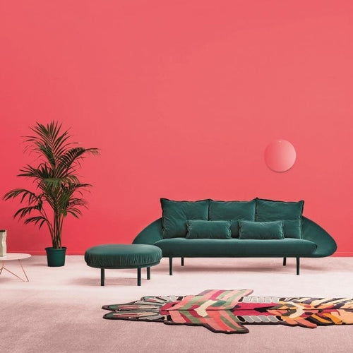 Lem Round Ottoman | Modern Loft