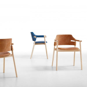 Suite P L CU Leather Armchair | Modern Loft